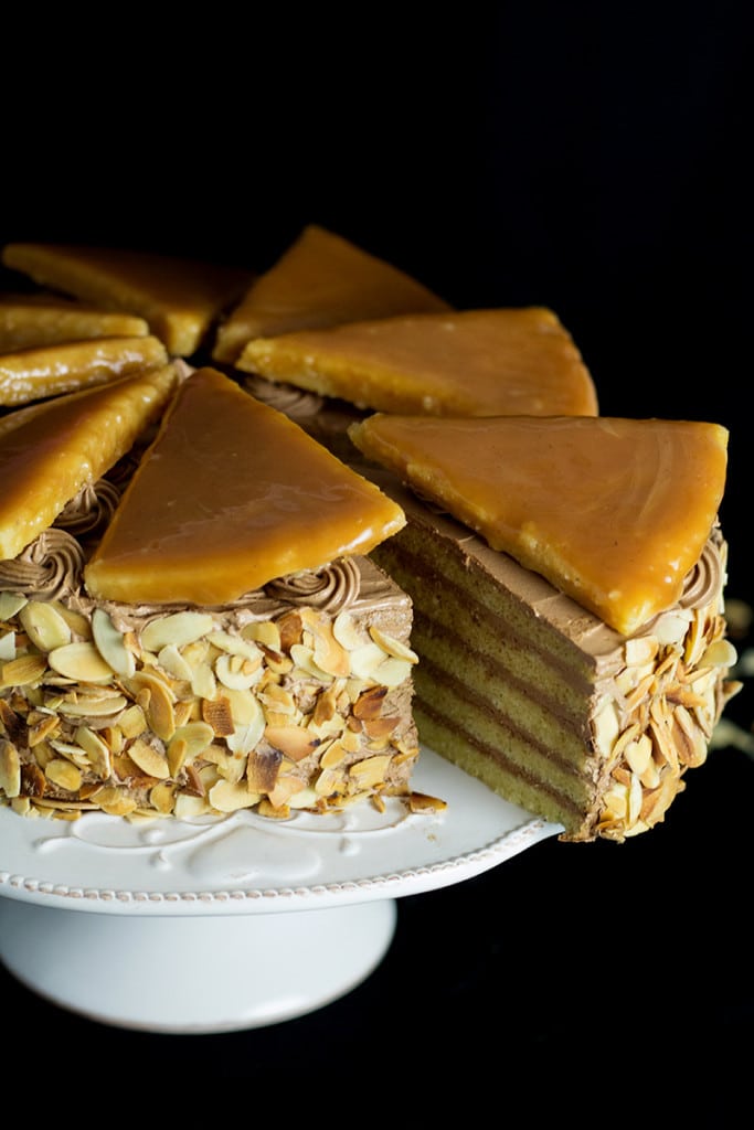 Dobos Torte - Hungarian Layer Cake Recipe
