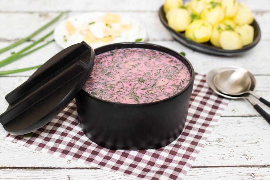 Cold Beet Soup (Summer Borscht) Recipe - Quick & Easy