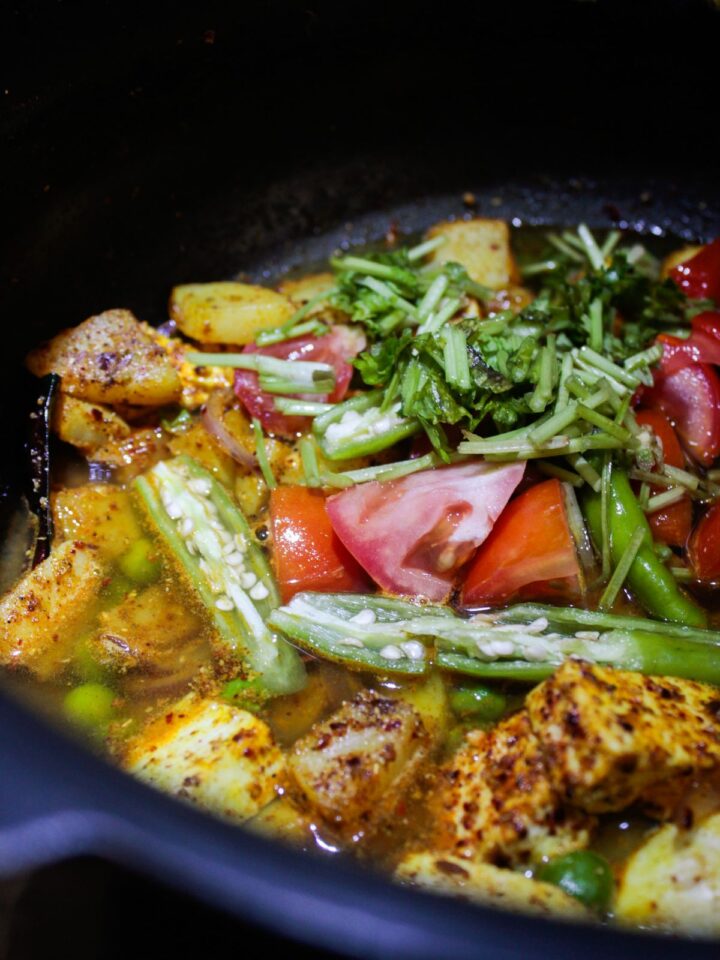 Aloo Matar Paneer - 30 Minute Indian Curry Recipe - Cooking The Globe