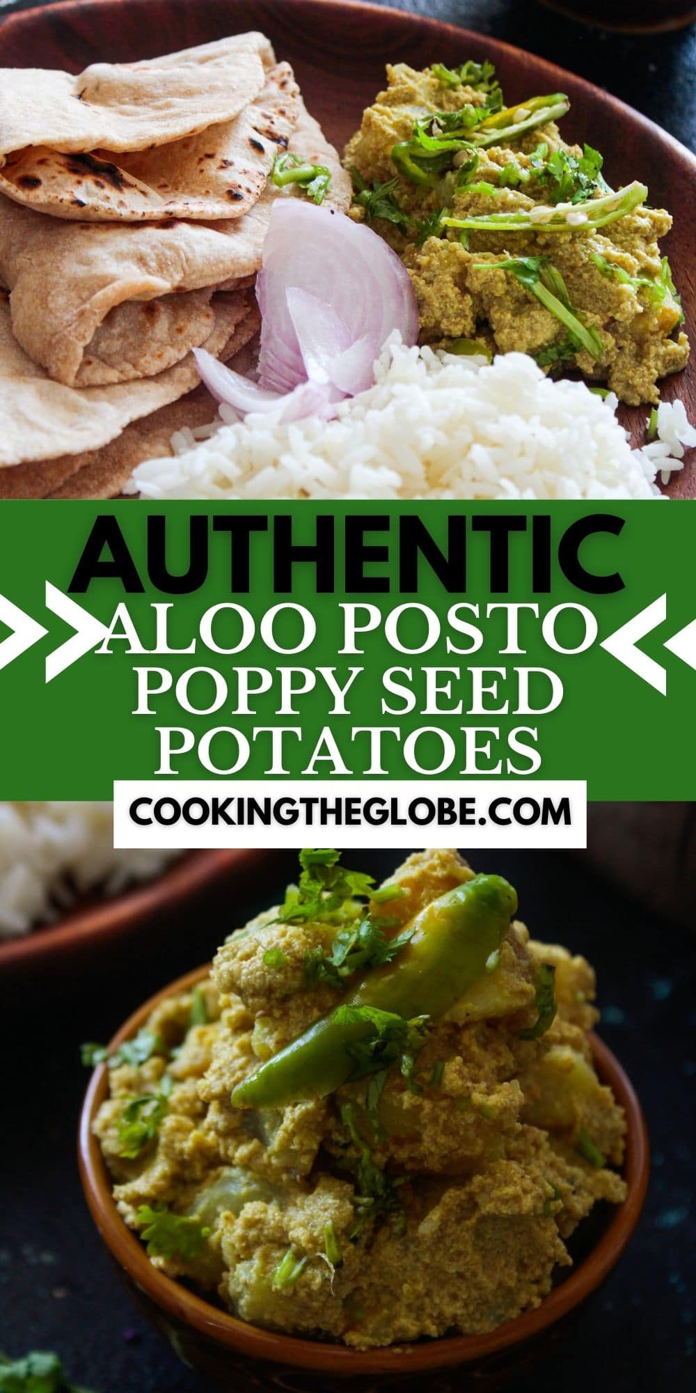 Aloo Posto Bengali Poppy Seed Potatoes - Cooking The Globe