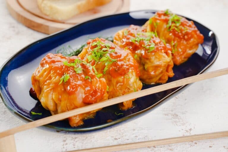 Stuffed Cabbage Rolls Sarma Recipe - Cooking The Globe