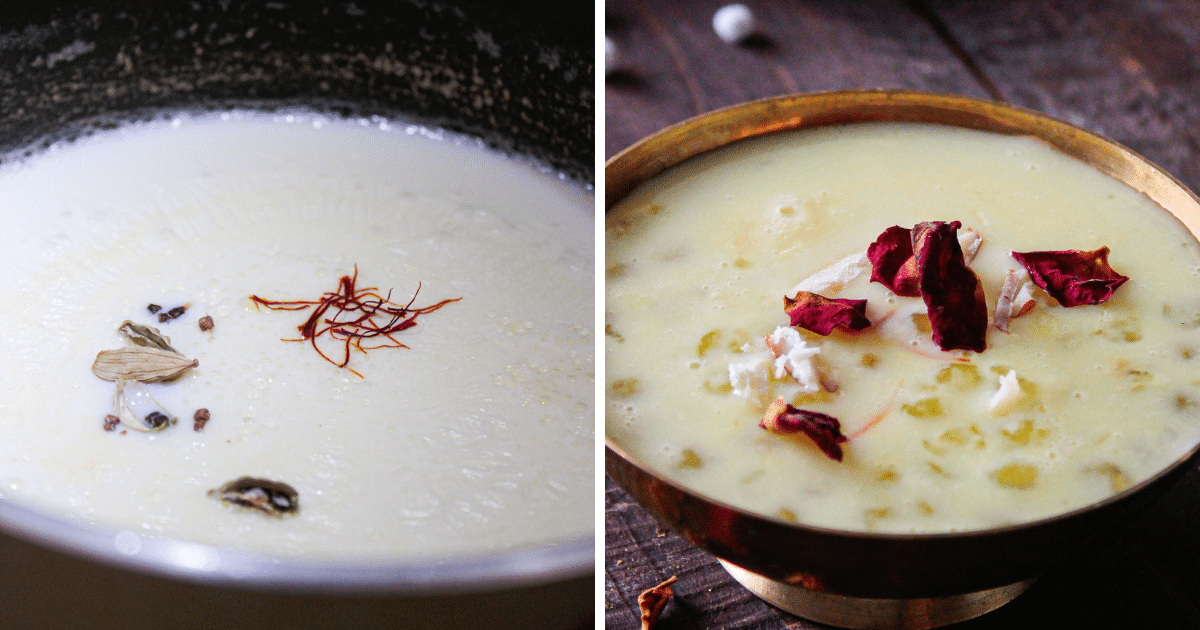 Easy Sabudana Kheer Indian Tapioca Pudding Recipe