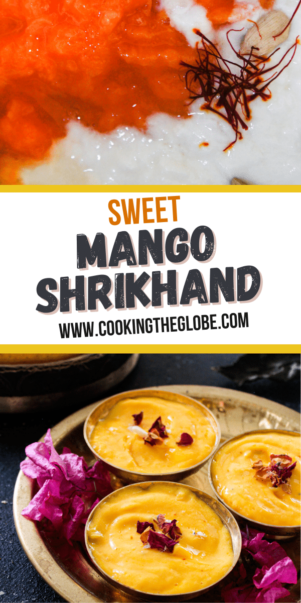 Cooling Mango Shrikhand Yogurt Dessert Recipe - Cooking The Globe