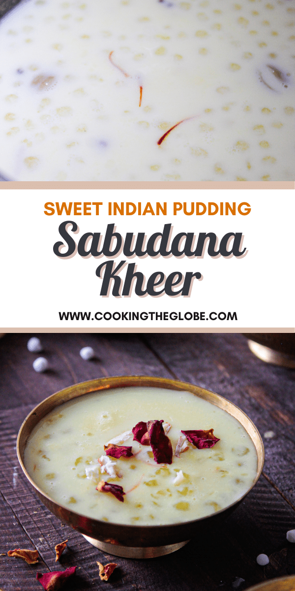 Easy Sabudana Kheer Indian Tapioca Pudding Recipe