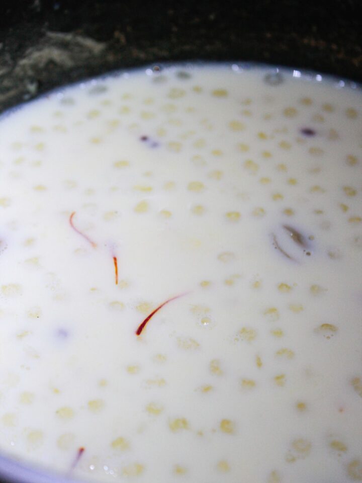 Easy Sabudana Kheer Indian Tapioca Pudding Recipe