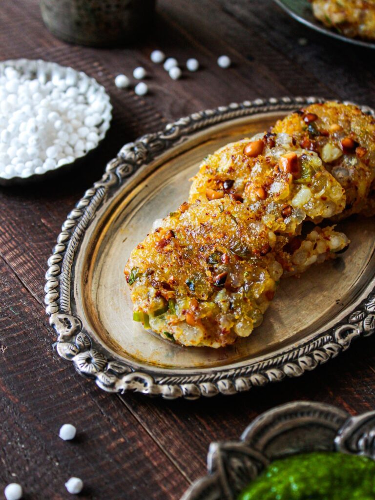 Indian Sabudana Vada Spicy Tapioca Fritters Recipe