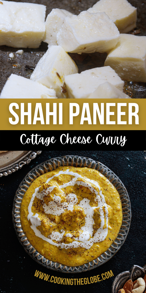 The Best Authentic Creamy Shahi Paneer Curry Recipe