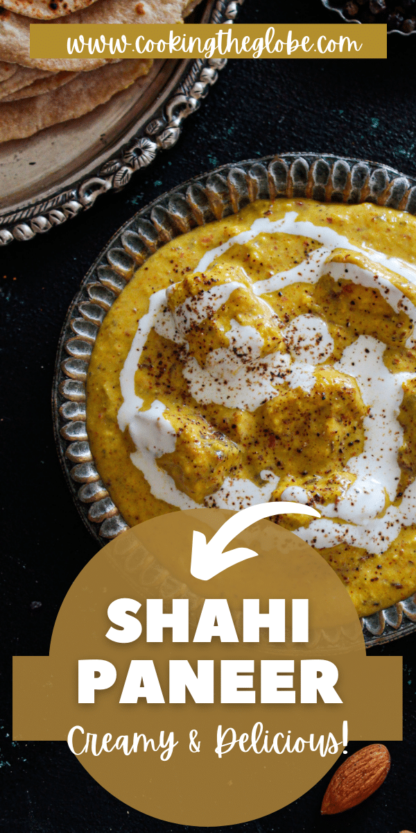 The Best Authentic Creamy Shahi Paneer Curry Recipe