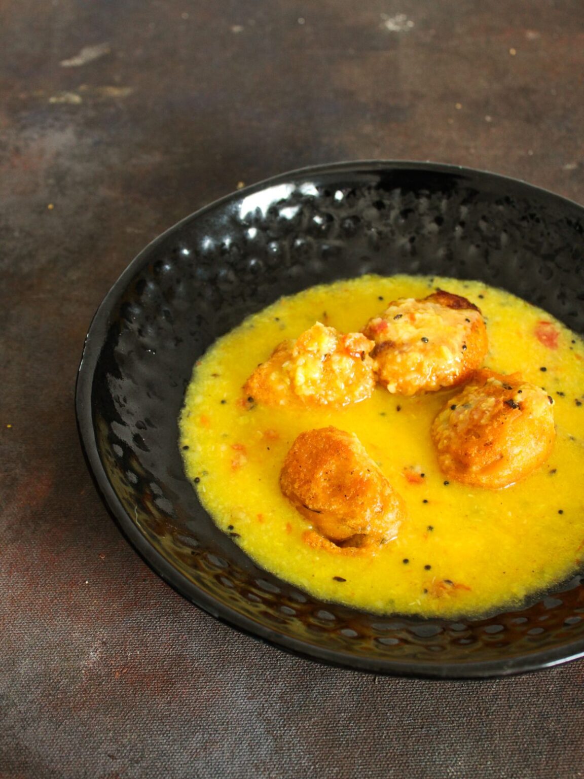 Indian Bonda Soup with Lentil Fritters - Cooking The Globe