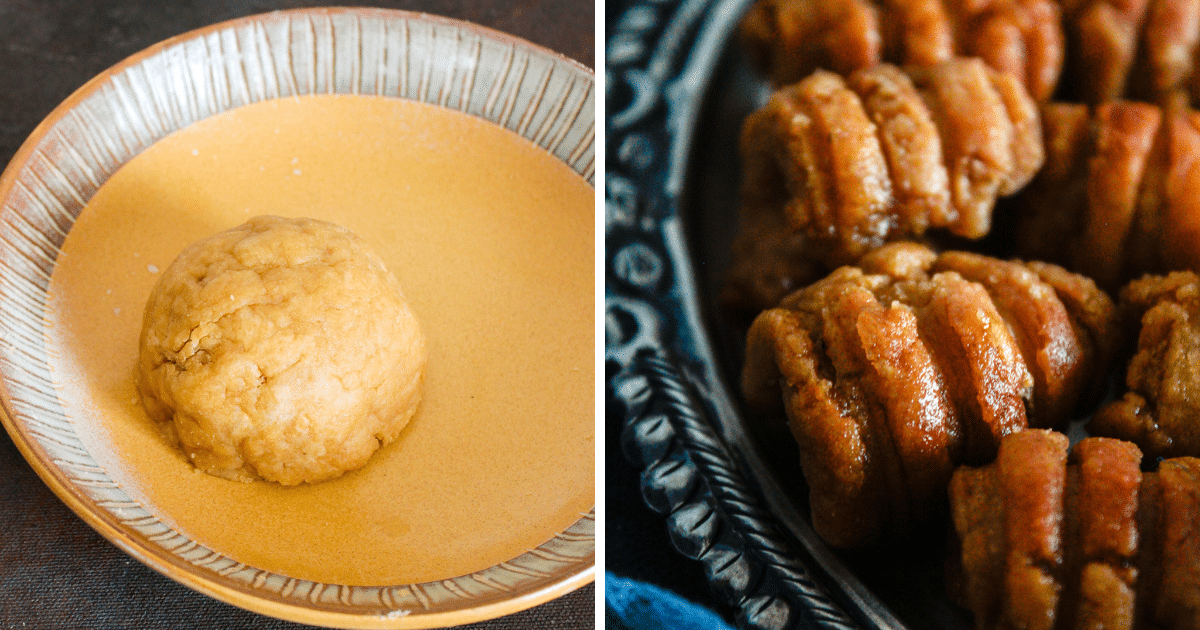 Indian Gavvalu Dessert Recipe Made with Jaggery - Cooking The Globe