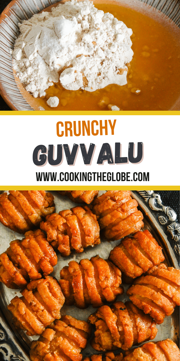 Indian Gavvalu Dessert Recipe Made with Jaggery - Cooking The Globe