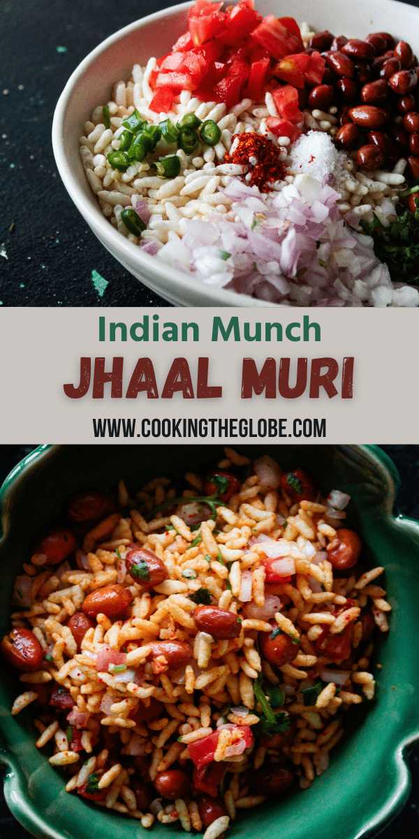 Easy Jhaal Muri Recipe: Indian Puffed Rice Snack - Cooking The Globe