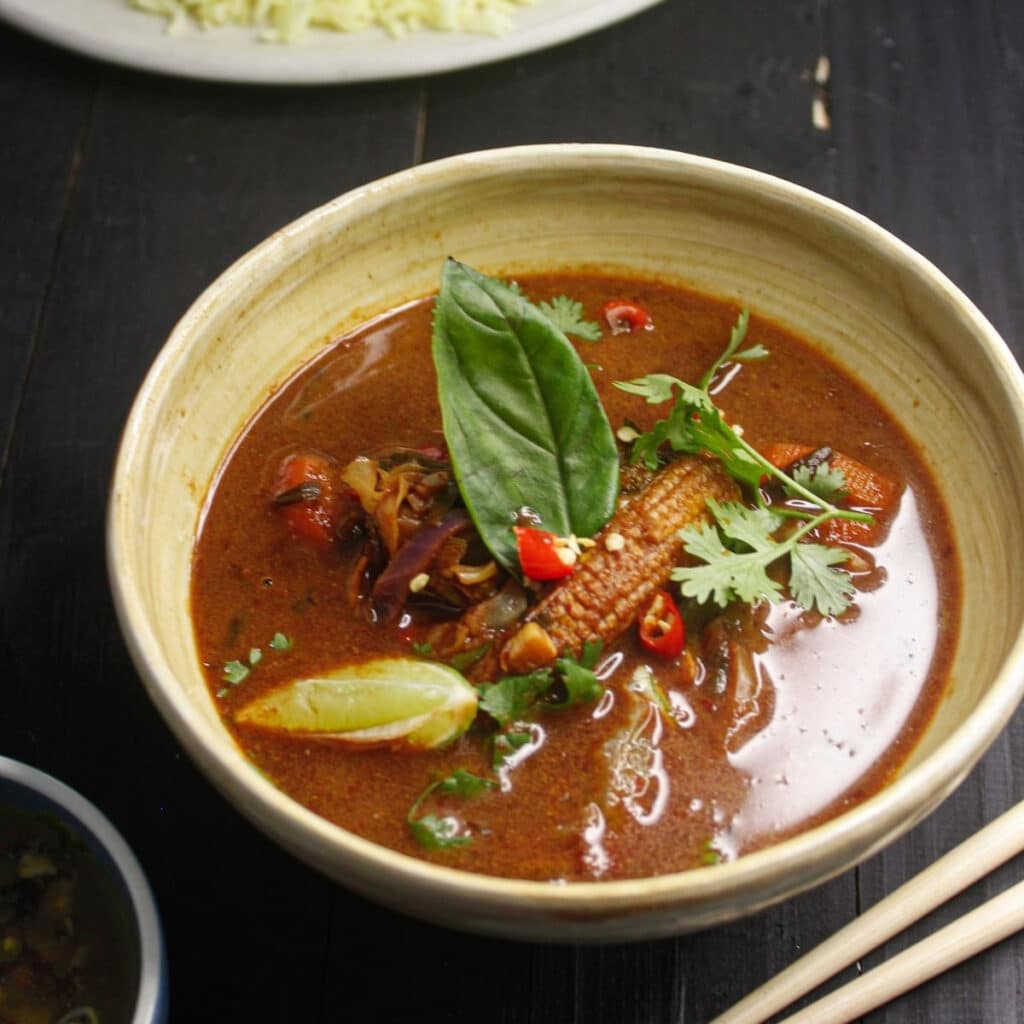 Easy Thai Red Curry Recipe - Cooking The Globe