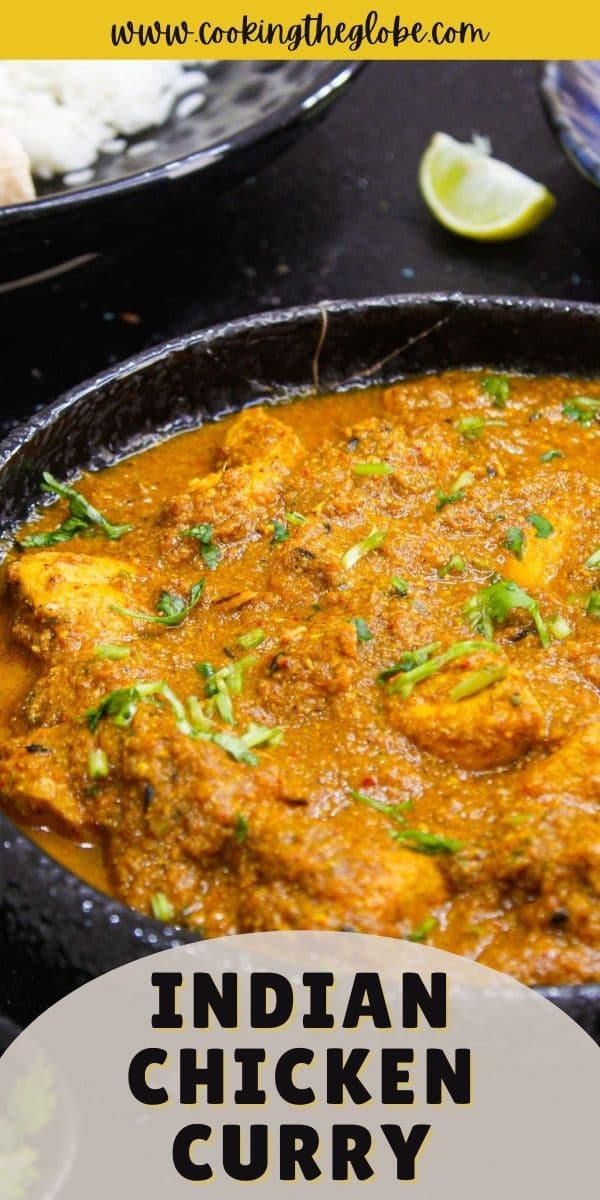 Simple Indian Chicken Curry - Cooking The Globe