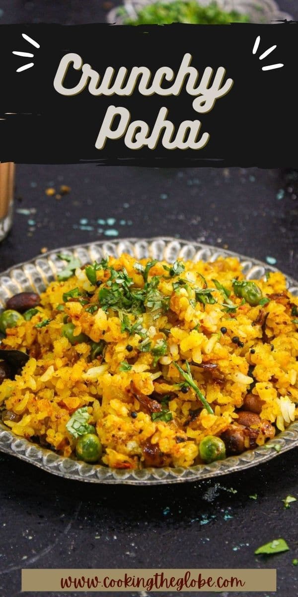 Healthy Poha Recipe: Easy Indian Breakfast - Cooking The Globe