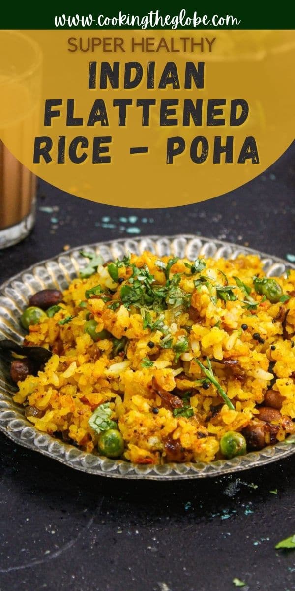 Healthy Poha Recipe: Easy Indian Breakfast - Cooking The Globe