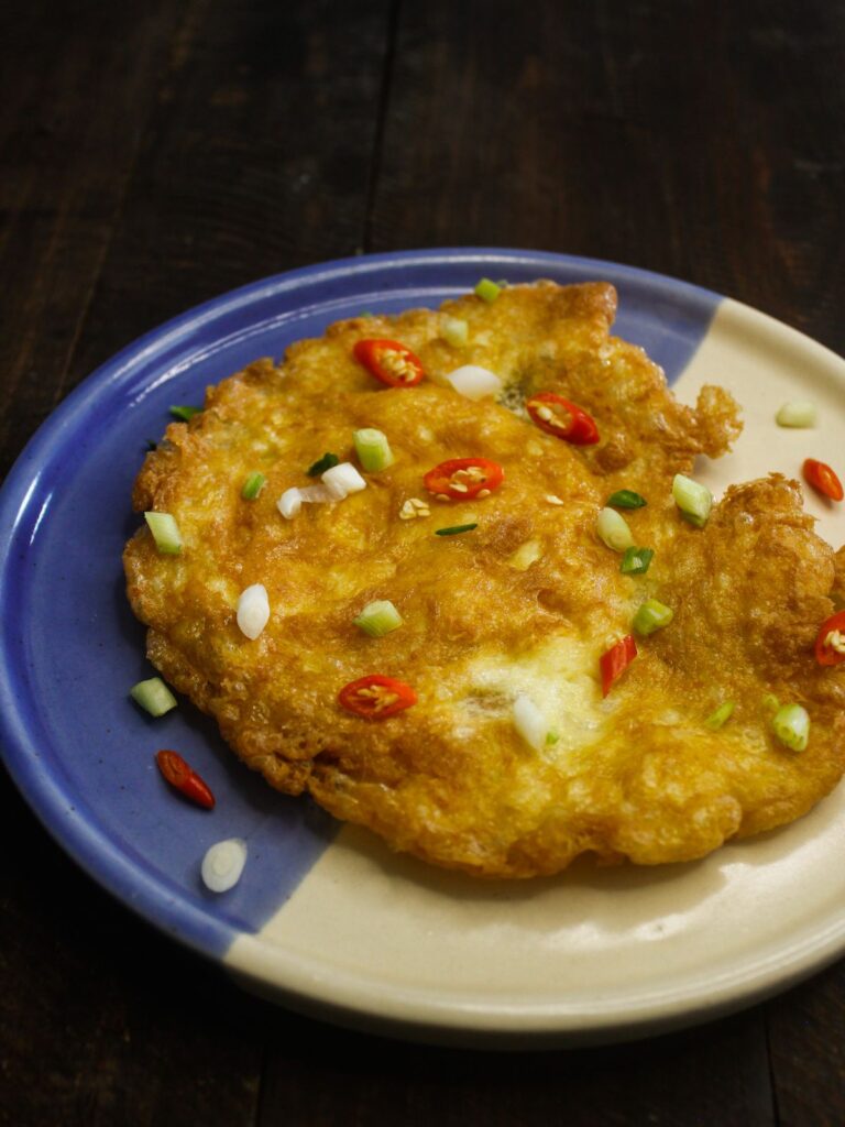 Crispy Thai Omelet Recipe - Cooking The Globe