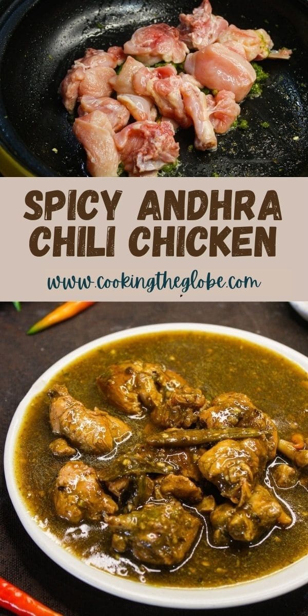 Andhra Chili Chicken Recipe - Cooking The Globe