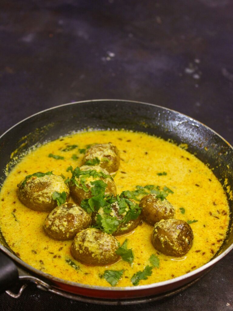 Dahi Aloo: Indian Potato Yogurt Curry - Cooking The Globe