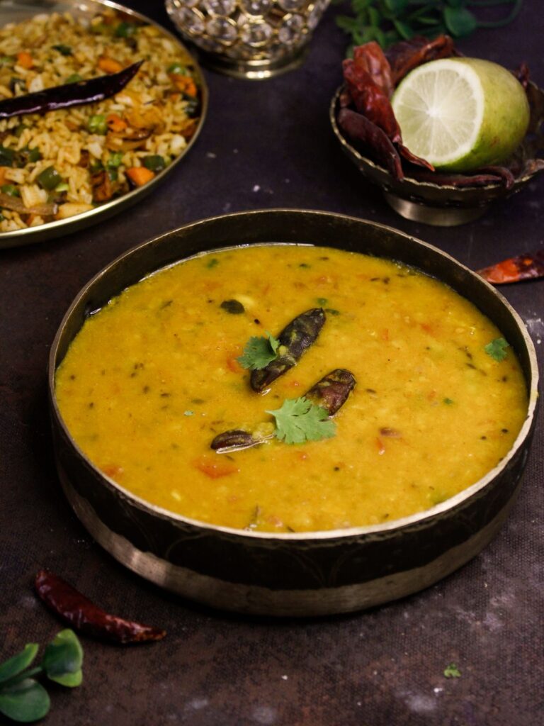 Classic Indian Dal Fry Recipe - Cooking The Globe