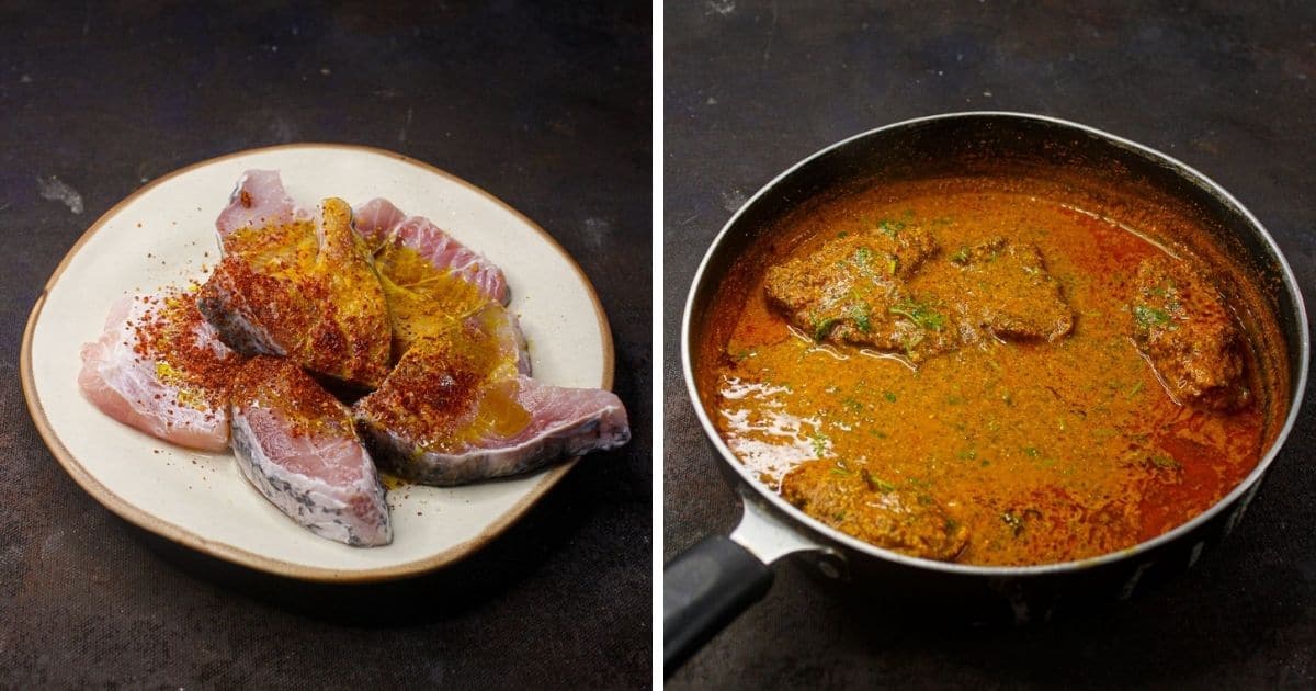 Mustard Catla Fish Curry Recipe - Cooking The Globe