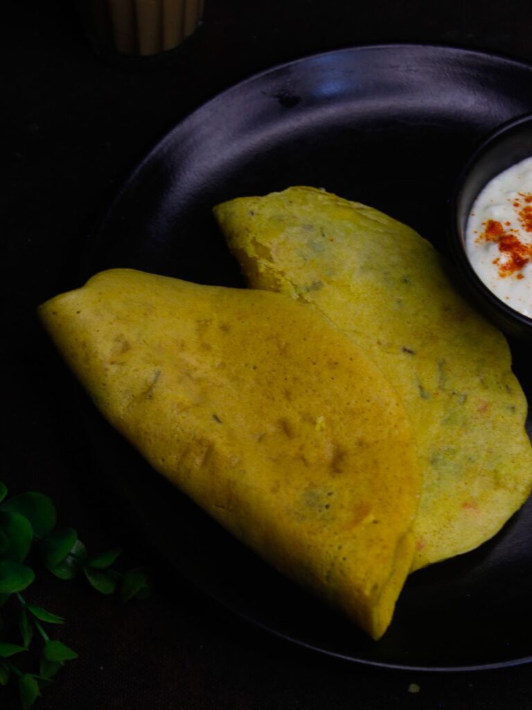 Yellow Moong Chilla: Savory Breakfast Crepes - Cooking The Globe