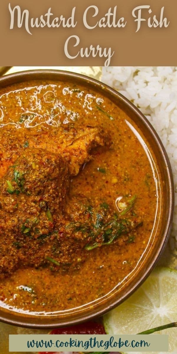 Mustard Catla Fish Curry Recipe - Cooking The Globe