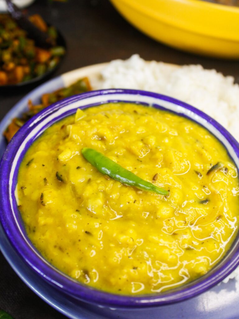 Assamese Fermented Bamboo Shoot Dal - Cooking The Globe