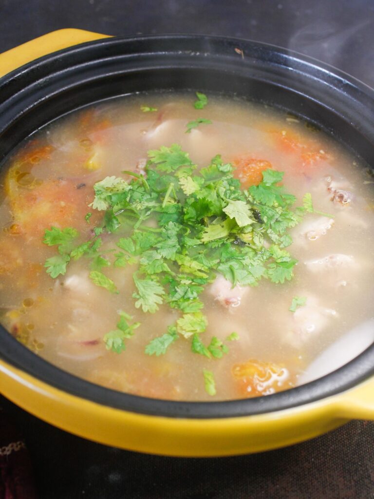 Naga-Style Chicken With Fermented Bamboo Shoot - Cooking The Globe