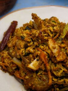 Sri Lankan Chicken Kothu Roti - Cooking The Globe