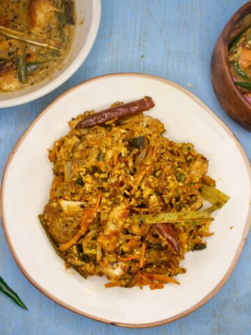 Sri Lankan Chicken Kothu Roti - Cooking The Globe