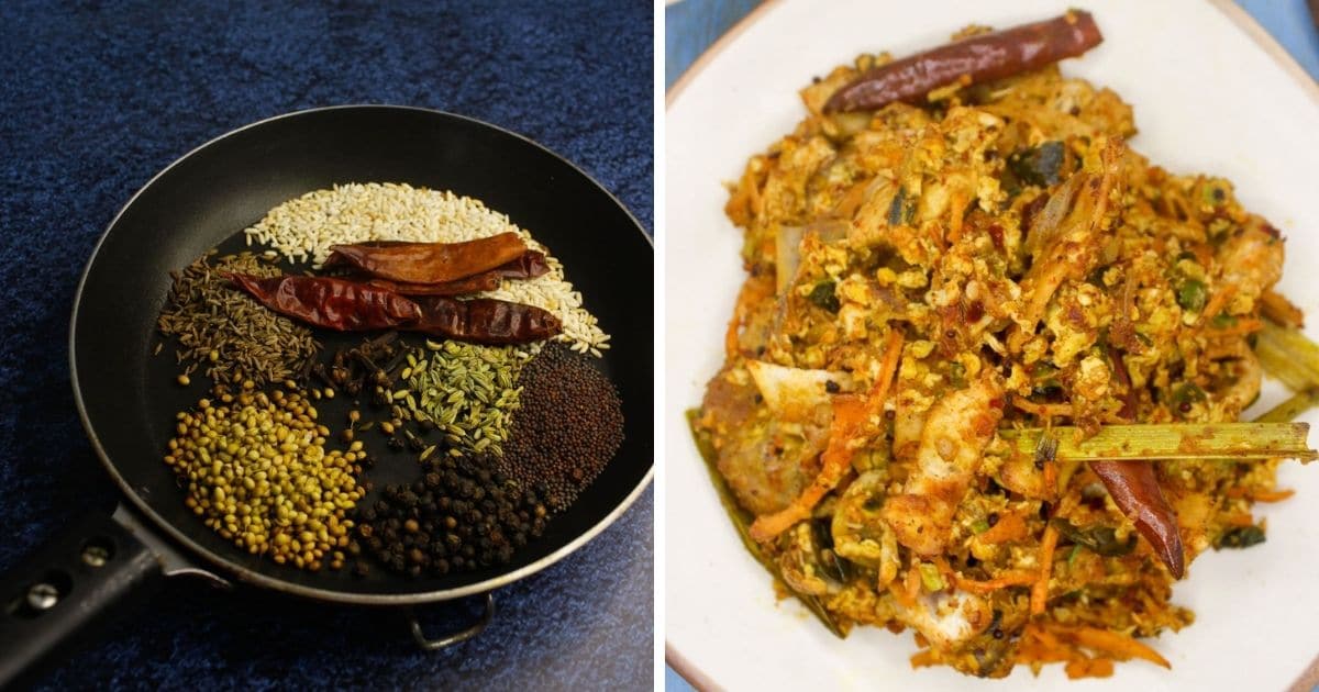 Sri Lankan Chicken Kothu Roti - Cooking The Globe