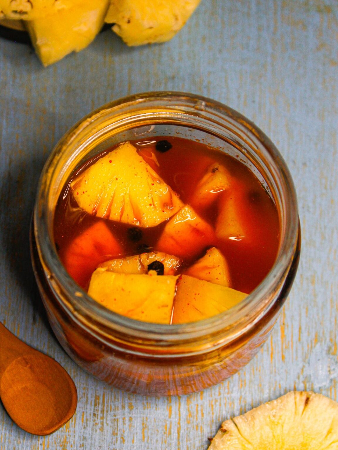 Pineapple Acharu: Sri Lankan Pineapple Pickle - Cooking The Globe