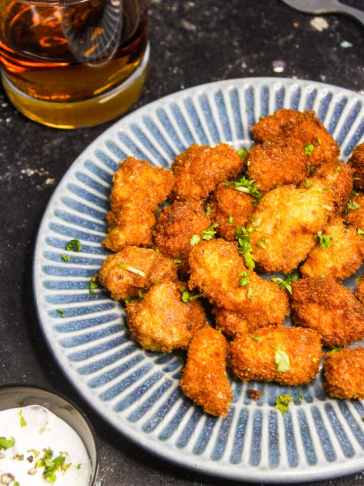 Spicy Chicken Popcorn: Quick Appetizer Recipe - Cooking The Globe