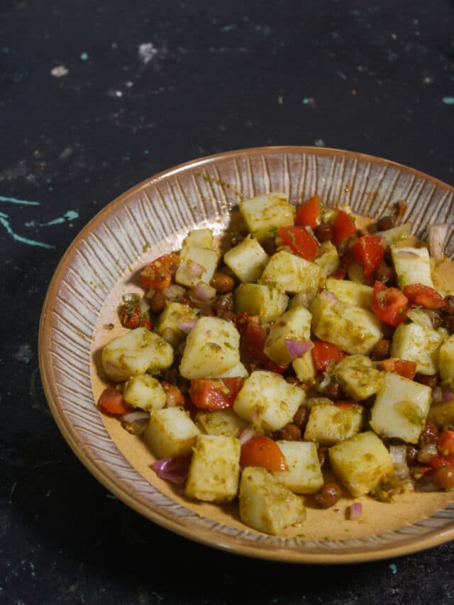 Sweet Potato Chaat: Healthy Indian Snack - Cooking The Globe