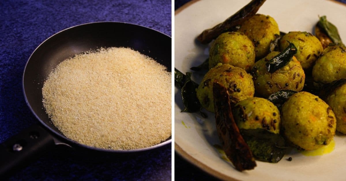 Sooji Balls: Savory Semolina Dumplings - Cooking The Globe